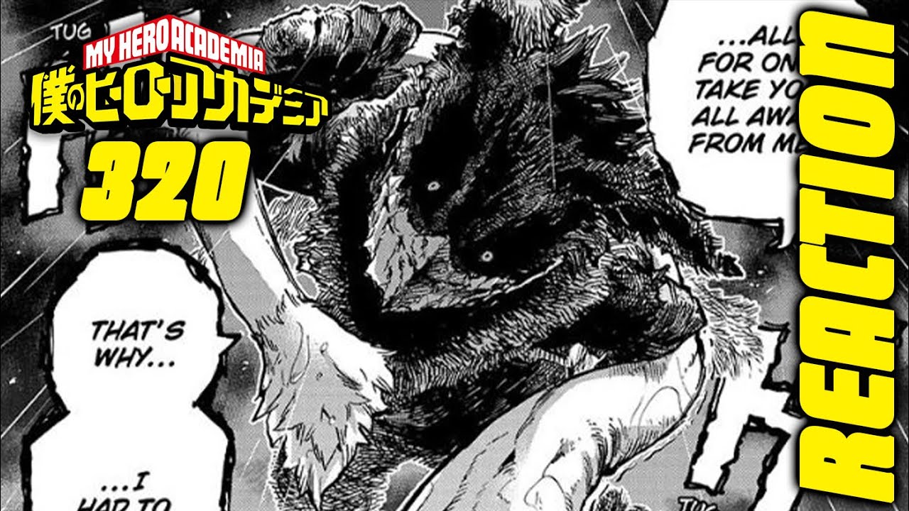 Power Struggle! | My Hero Academia Chapter 320 Live Reaction ...