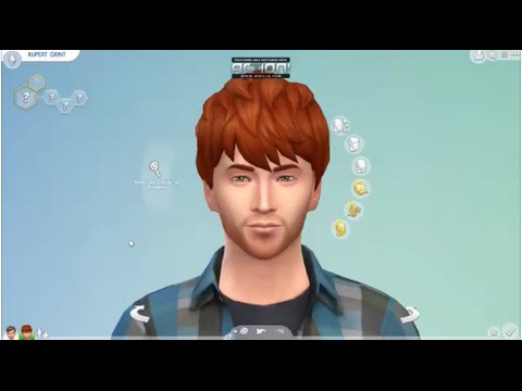 The Sims 4 - Rupert Grint ( Harry Potter ) - YouTube