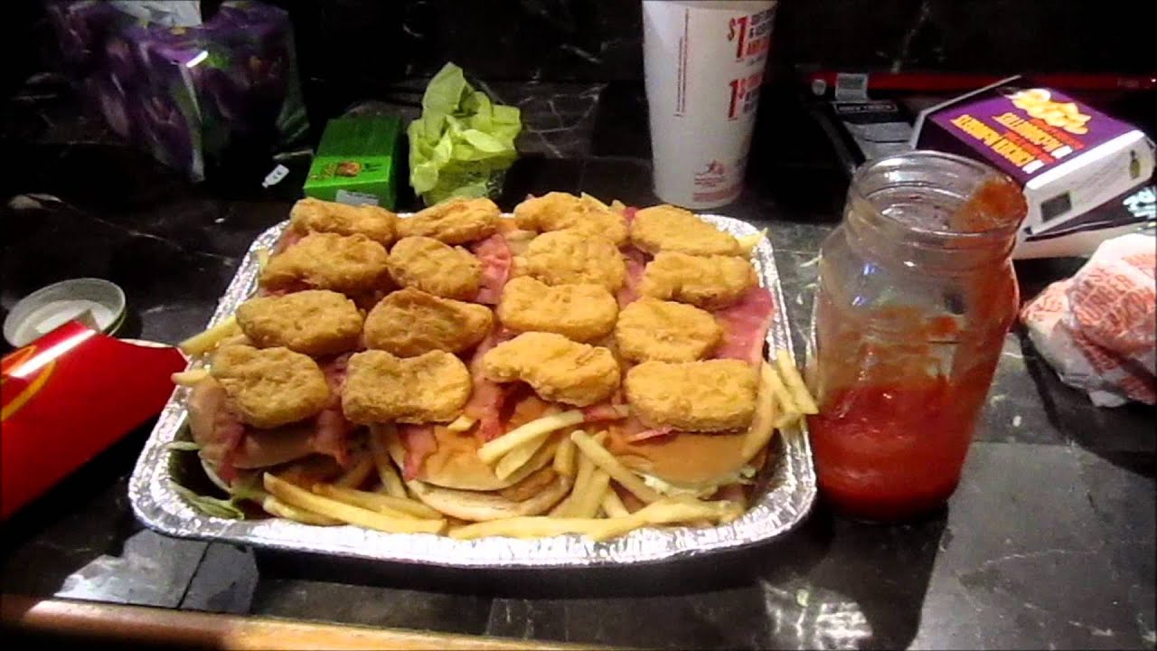 Fast Food Lasagna - Epic Mealtime (Cheap Version) - YouTube