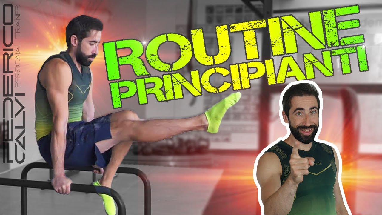 SCHEDA di ADDOMINALI per CALISTHENICS in 3 MINUTI - YouTube