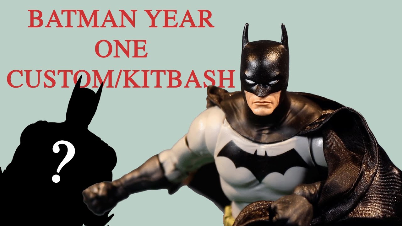 BATMAN YEAR ONE McFarlane Custom/Kitbash - YouTube