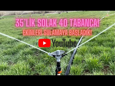 SU ÇEKTİRMEK NE KADAR ZOR OLABİLİR ? // Ekinleri Sulamaya Başladık! | Tarım VLOG #4 ZENGİN TARIM 🌾