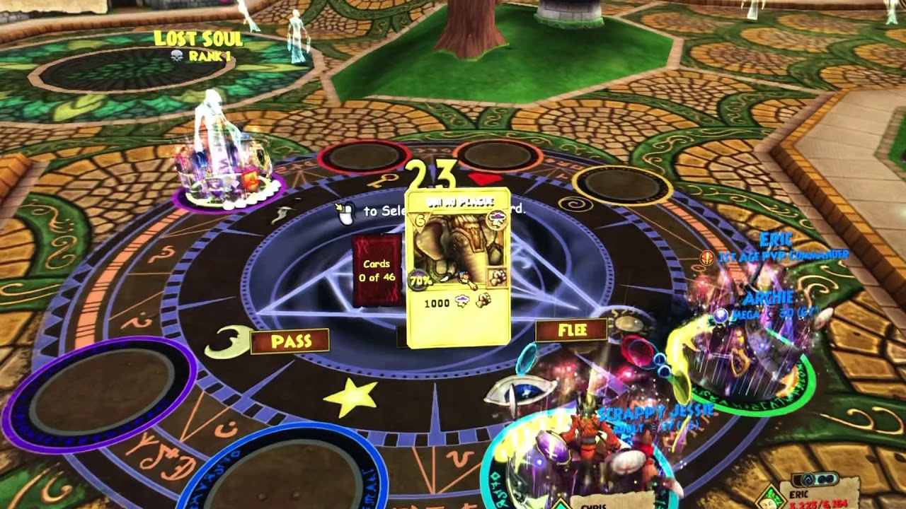 Wizard 101 - one million damage! With storm oni - YouTube