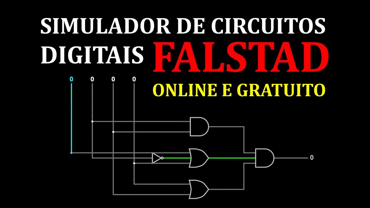 SIMULADOR DE CIRCUITOS DIGITAIS FALSTAD - COMPLETO - ONLINE - GRATUITO ...