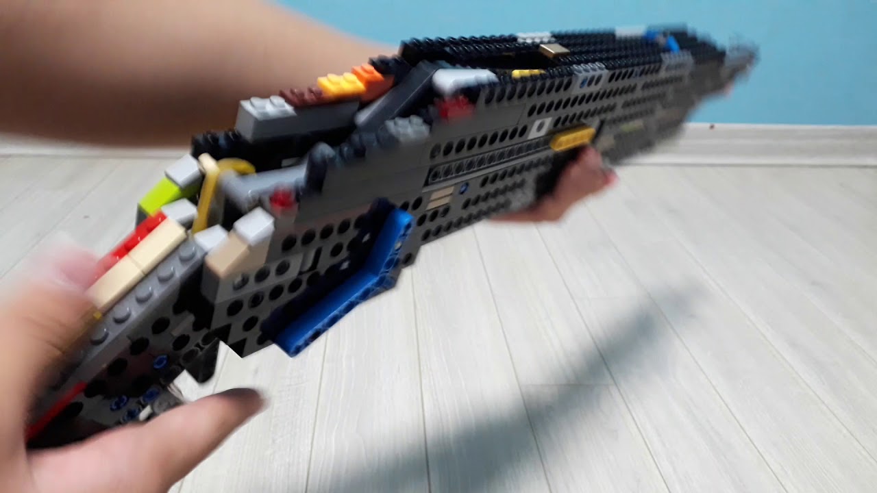 Lego winchester model 1887 (working) - YouTube