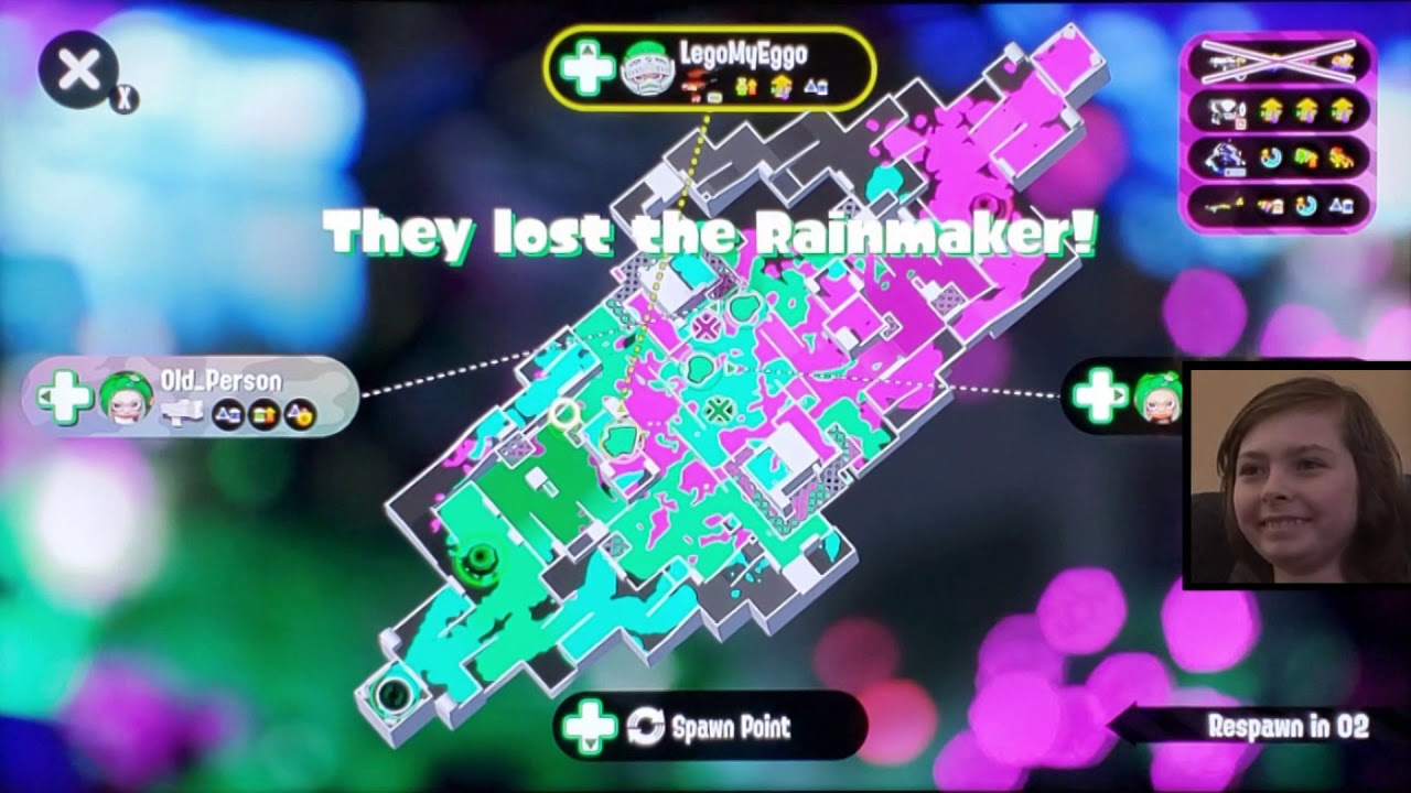 SPLATOON 2 - Rainmaker S Ranked Battle - Starfish Mainstage #LetsPlay # ...