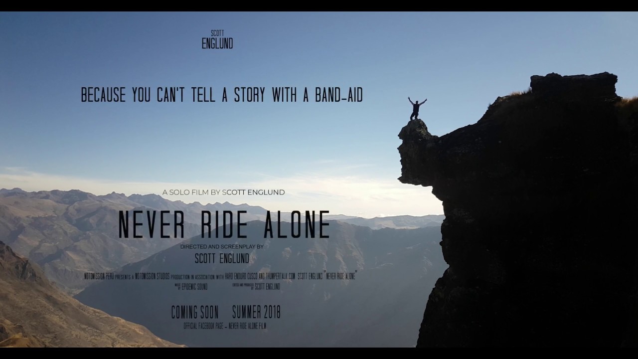 NEVER RIDE ALONE VIDEO MOVIE POSTER - YouTube