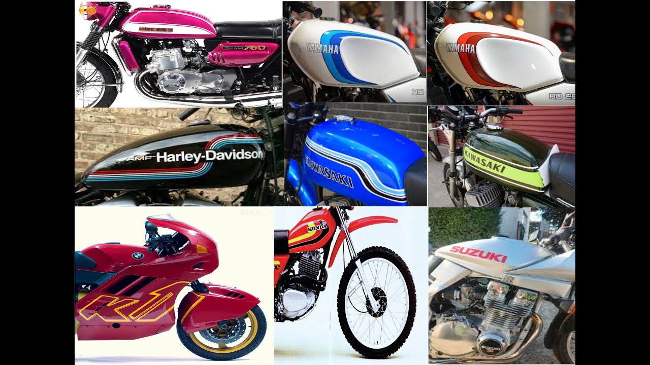 The Motorcycle Paint Revolution in the 1970s & 1980s; The Golden years ...