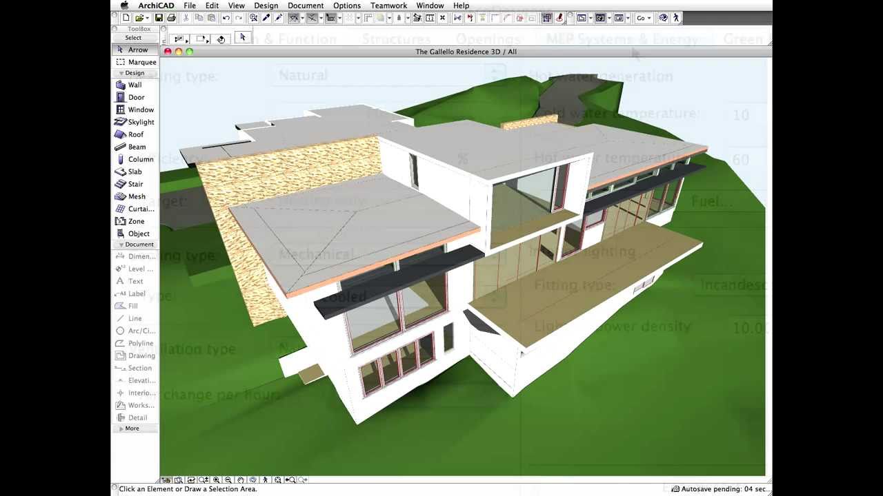 GRAPHISOFT EcoDesigner for ArchiCAD - Building Energy Information ...