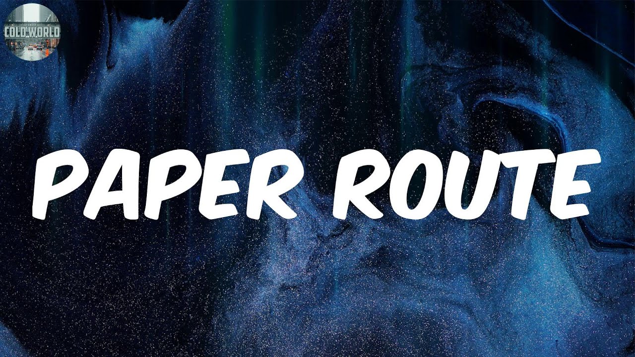 Paper Route (Lyrics) - Tafia - YouTube