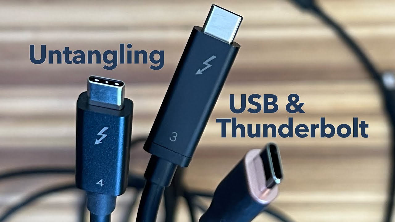 Untangling USB and Thunderbolt - YouTube