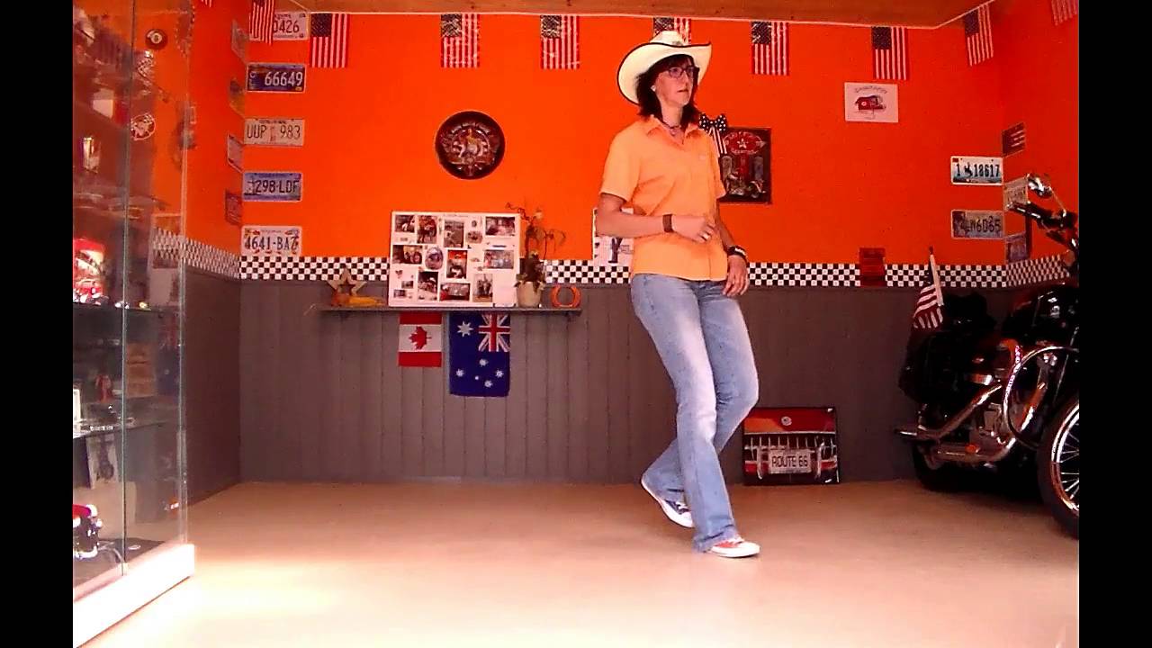 Old Beach Roller Coaster Line Dance - YouTube