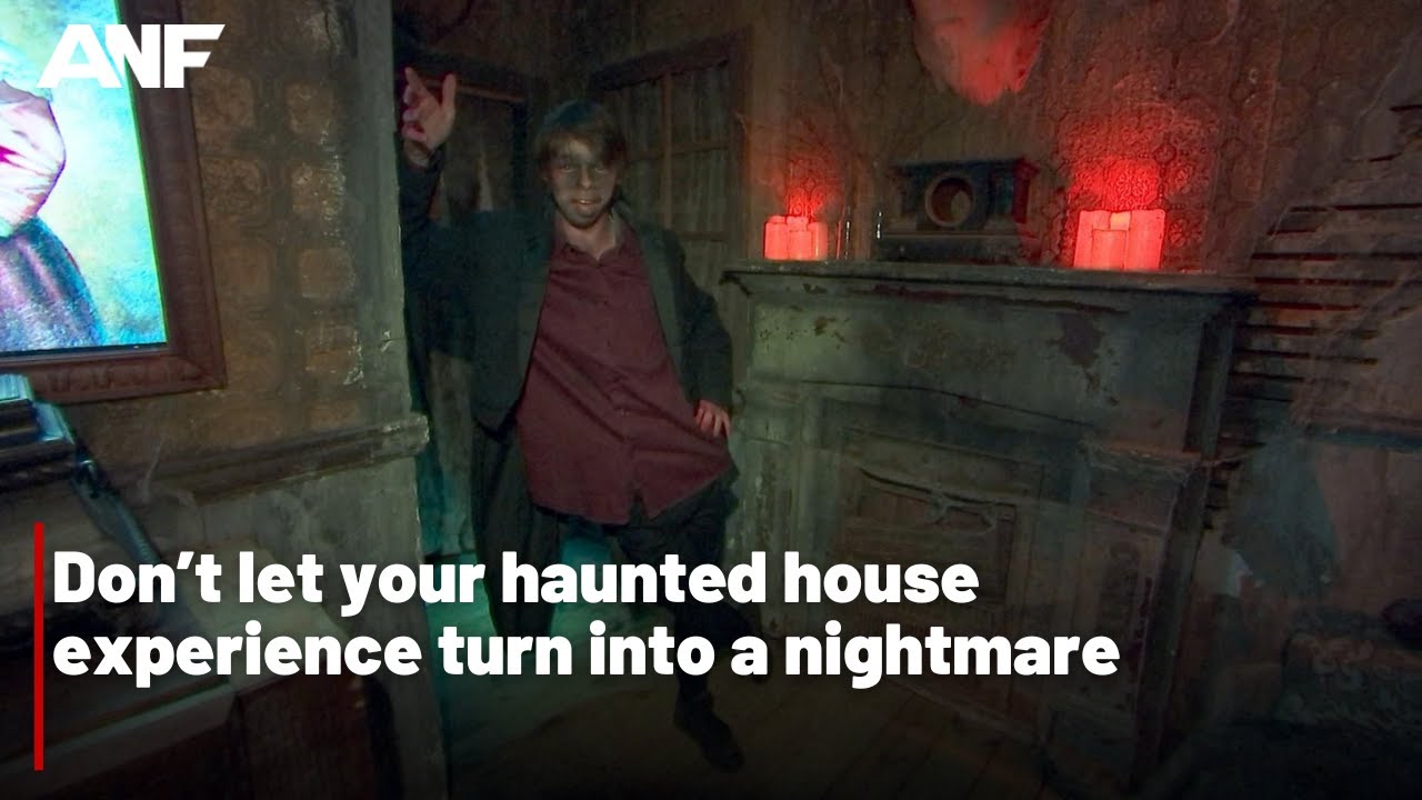 Don’t let your haunted house experience turn into a nightmare - YouTube