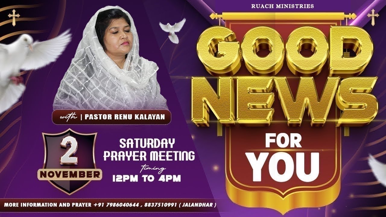 Live streaming of Ruach Ministries - YouTube