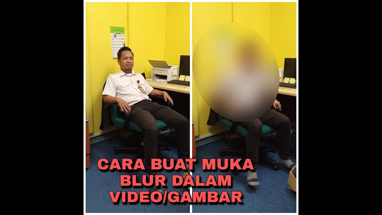 Cara edit muka blur dalam video - YouTube