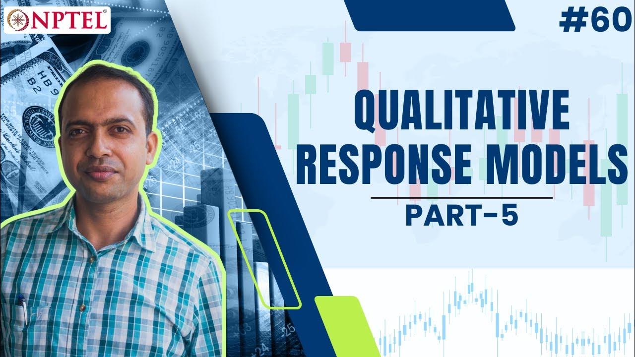 Qualitative Response Models- Linear Probability Model, Logit and Probit Models Part - 5 - YouTube