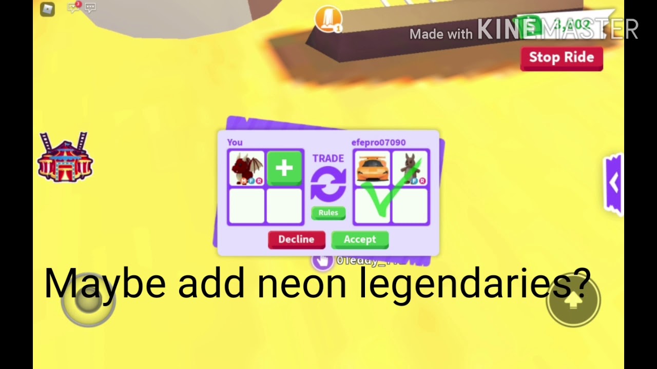 ~| What people offer for MEGA neon dragon? |~ - YouTube