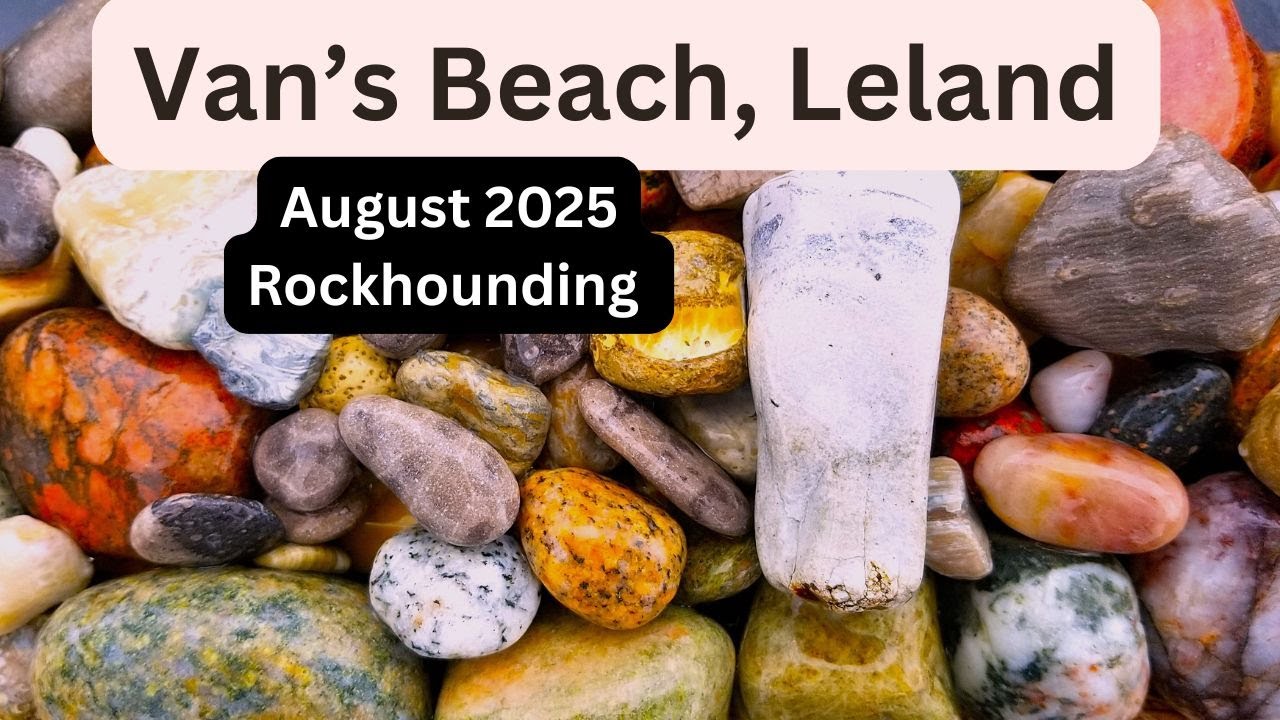 Leland, Van's Beach, Michigan, August 2025 - YouTube