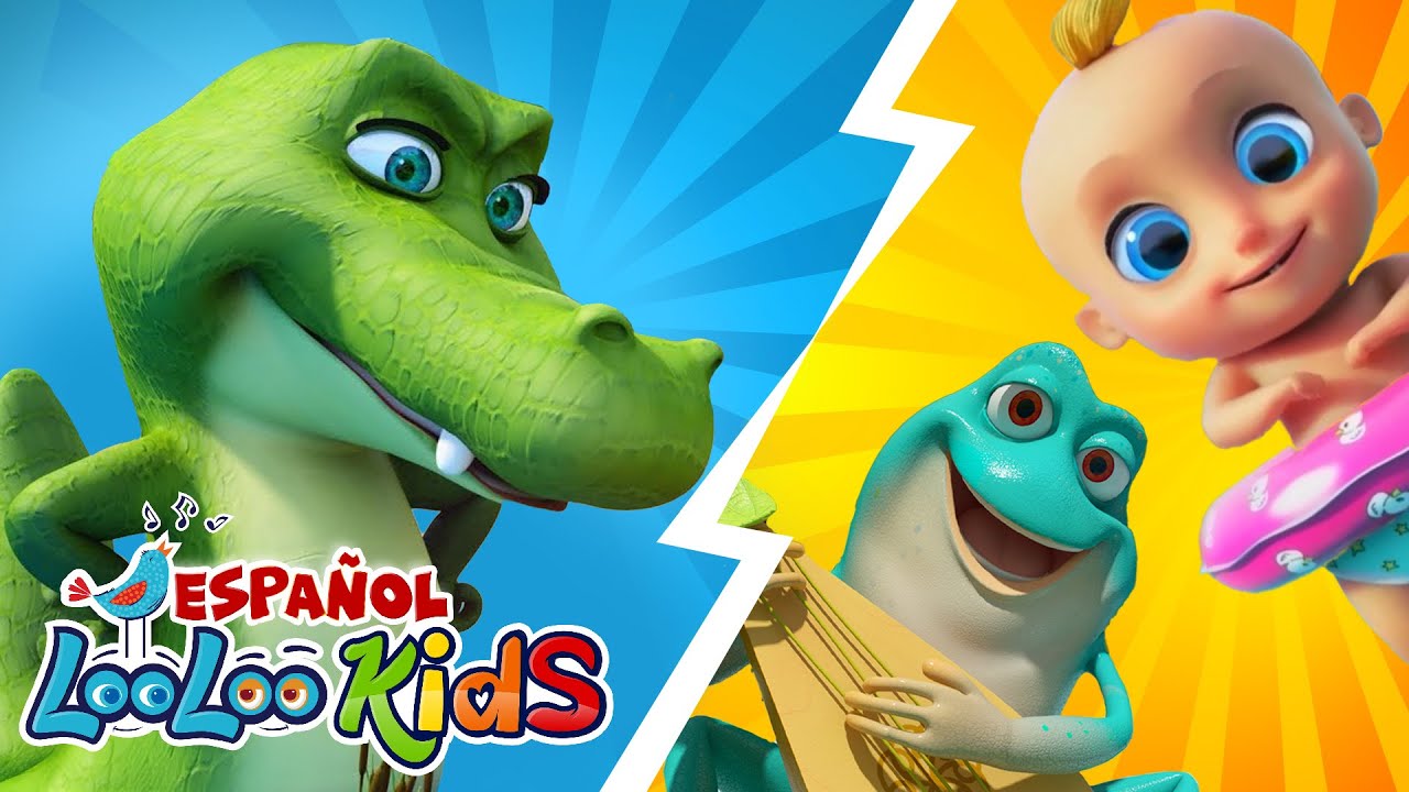 El Cocodrilo y El Baile de la Ranita 🐊🐸 Canciones para Niños | Looloo ...