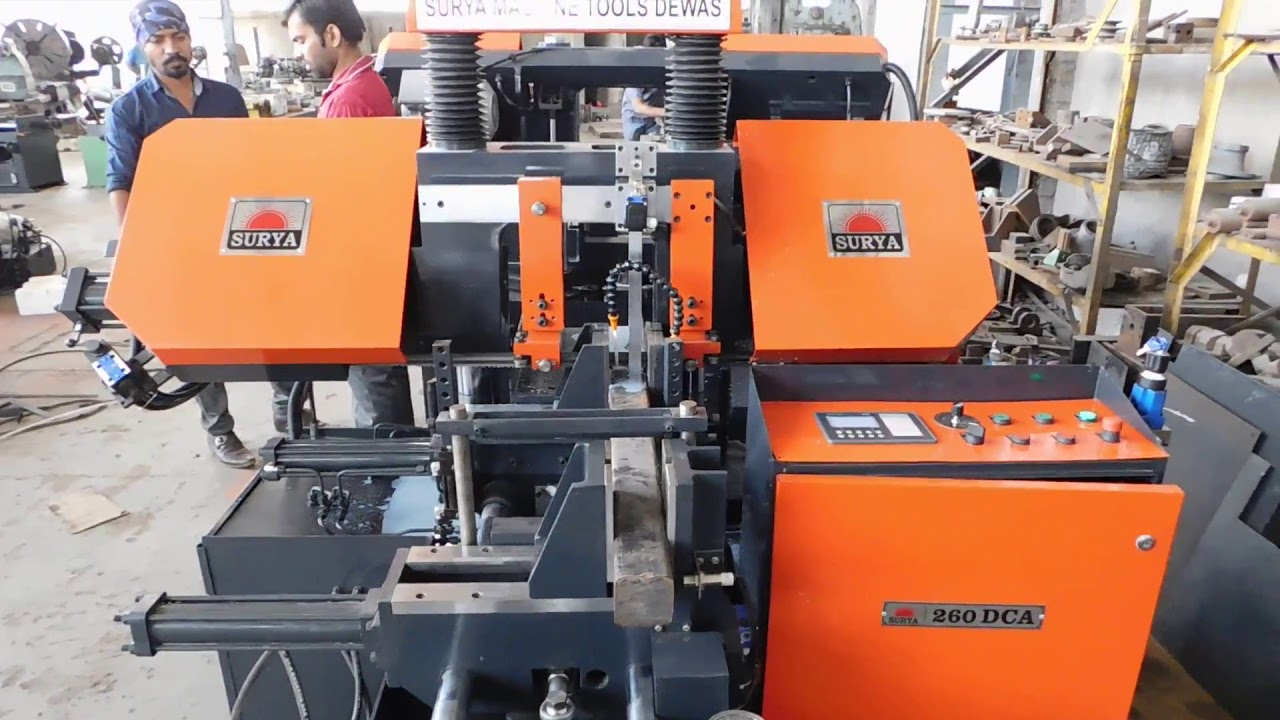 260 AUTOMATIC WITH BUNDLE CUTTING ATTACHMENT - YouTube