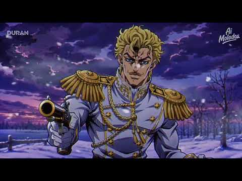 Дуэль Пушкина и Дантеса, но это JoJo's Bizzare Adventures.