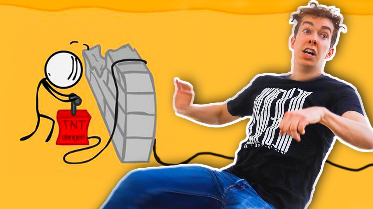 HELP ME BREAK THE BANK! (Funny Stickman Game) - YouTube