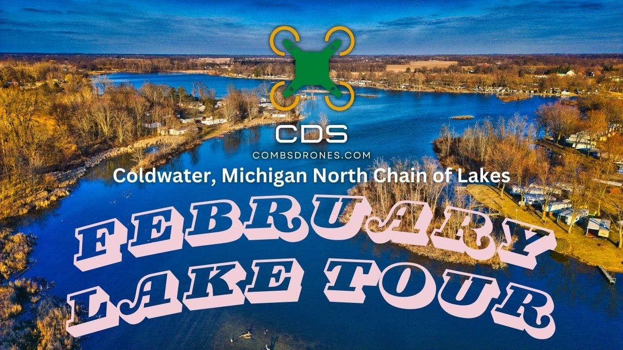February Lake Tour in Michigan #dji #djimini4pro - YouTube