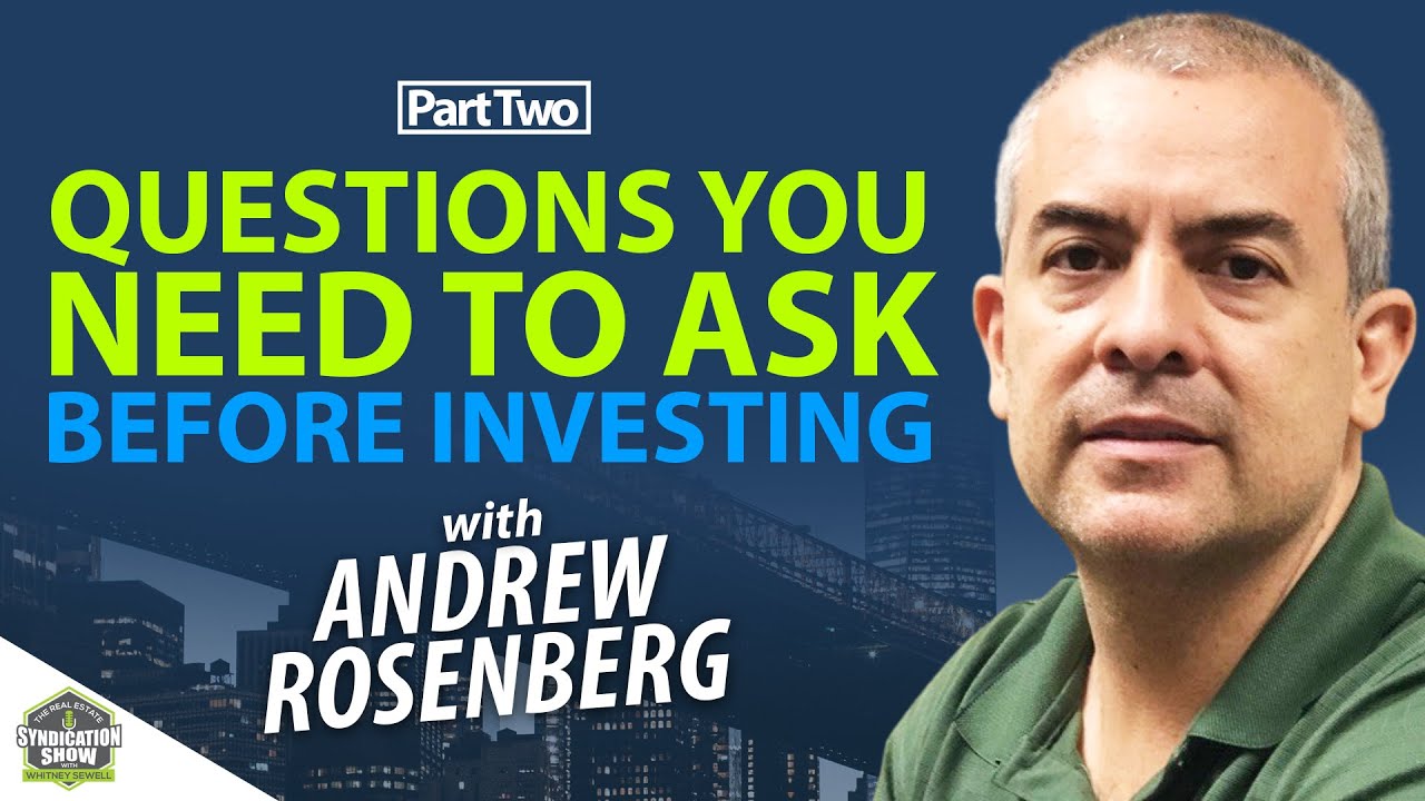 Questions You Need to Ask Before Investing | Andrew Rosenberg - YouTube