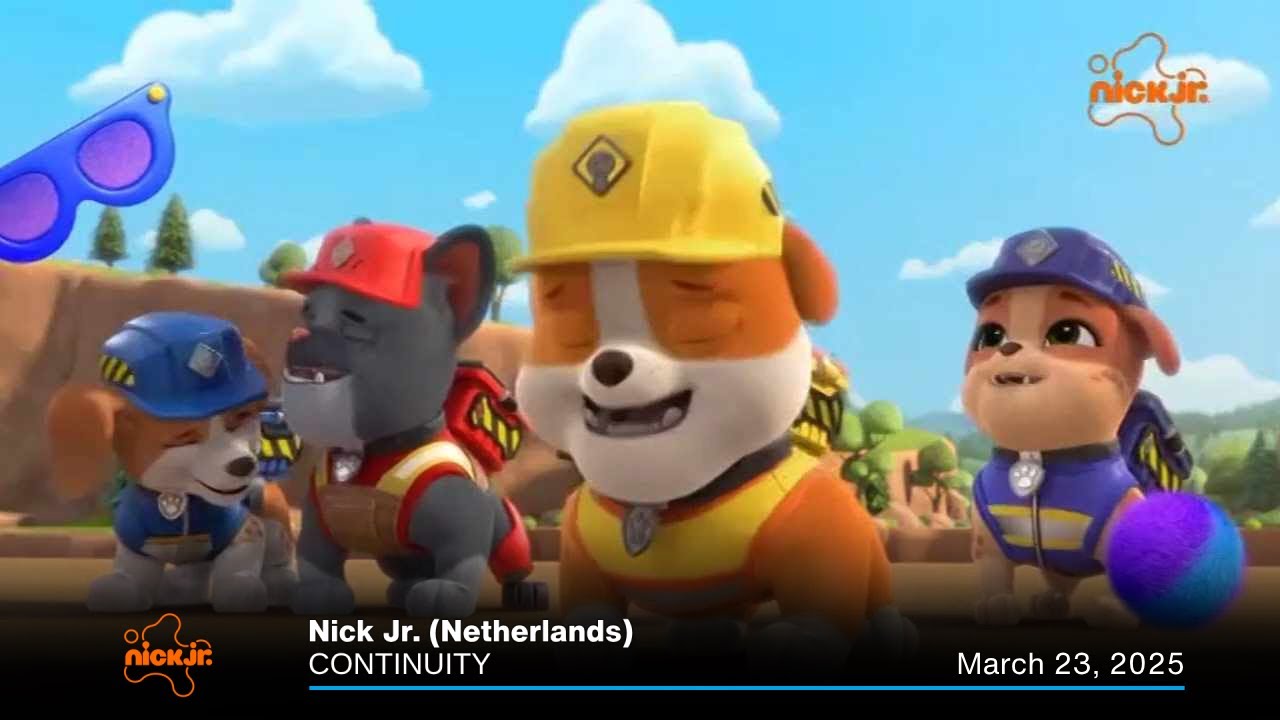 Nick Jr. (Netherlands) continuity | March 23, 2025 • Nick Jr ...