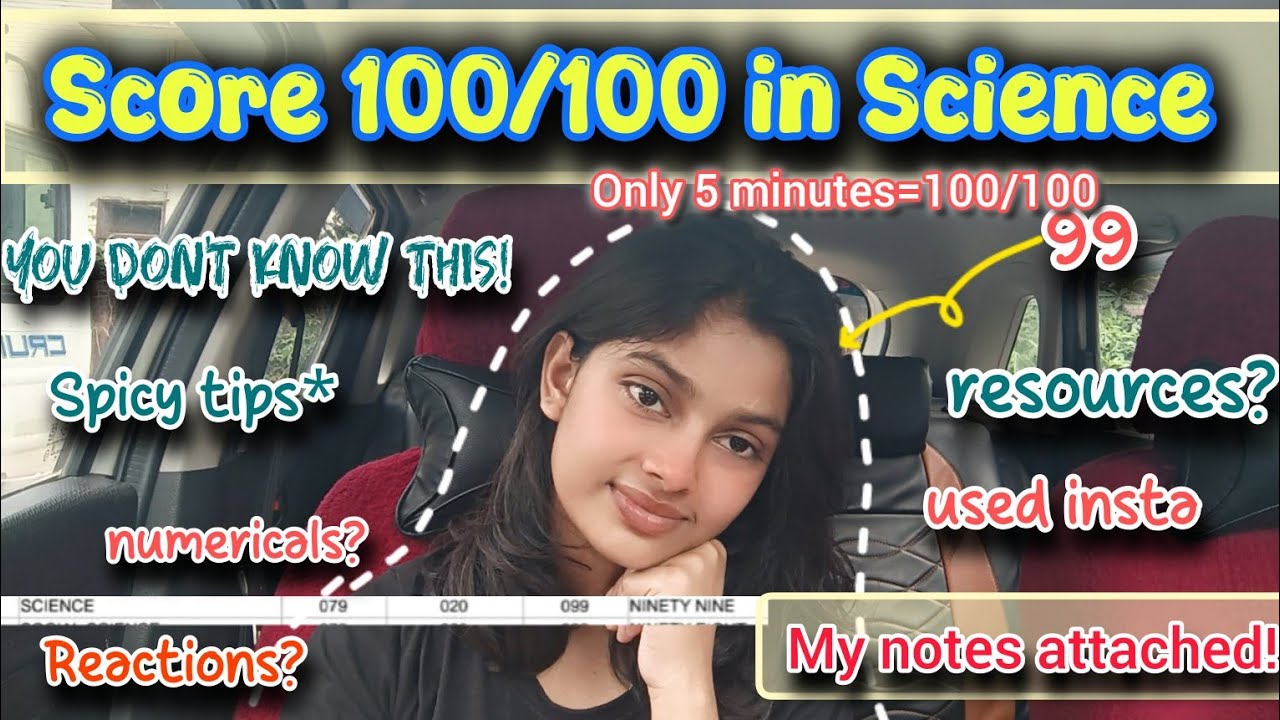 Want to score 100/100 in Science😱 💯 *You DON'T know these!* #boards # ...