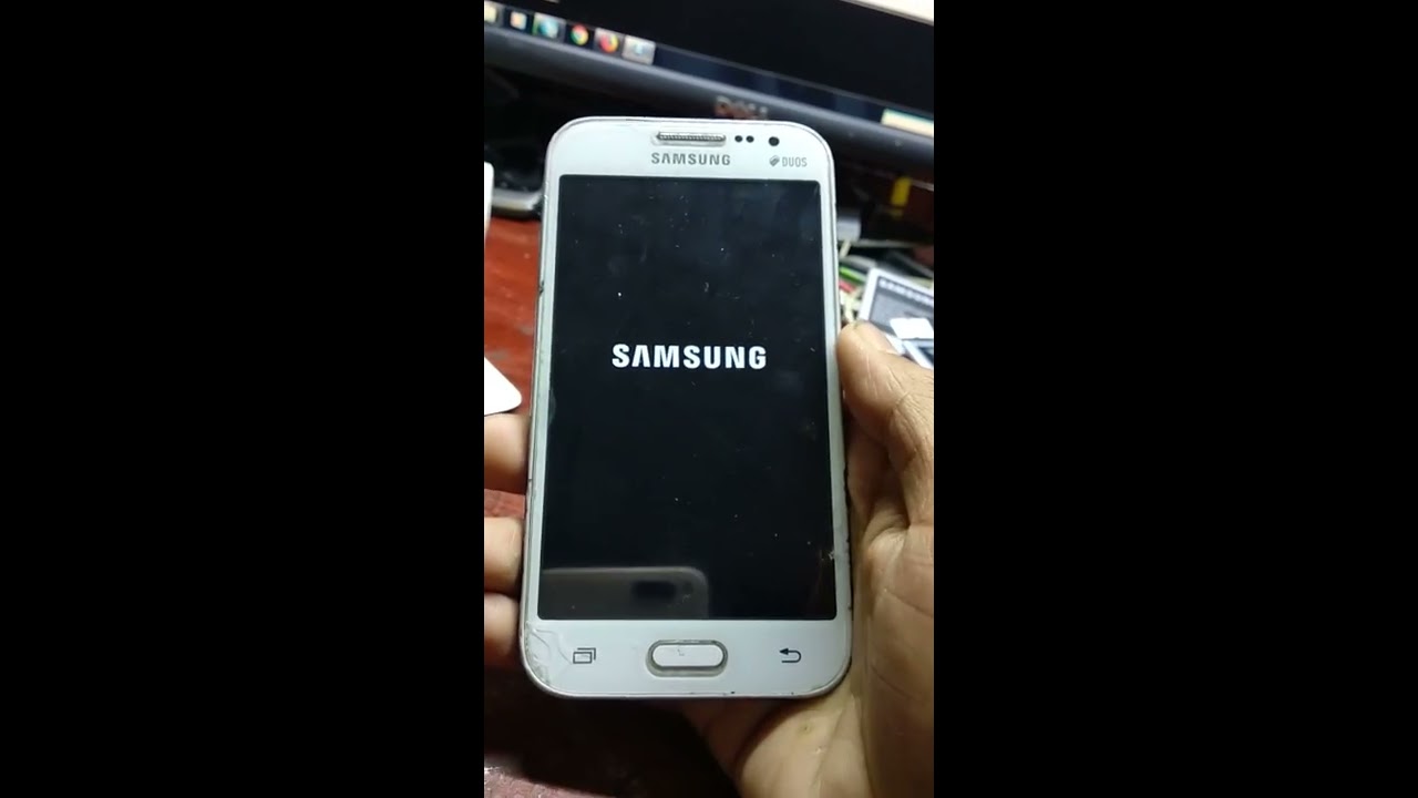 samsung sm-g361H hang on logo - YouTube