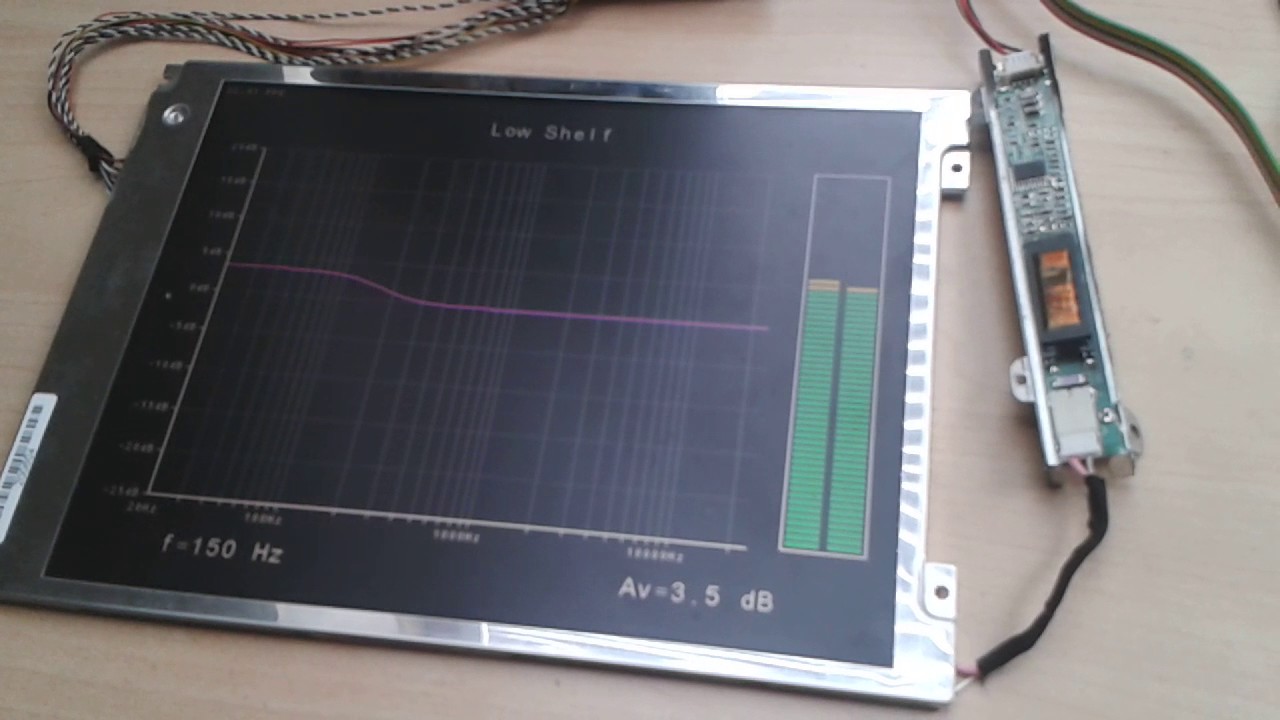 STM32F4 Audio DSP Demo - part 3 - Peak Meter w/ Sound - YouTube