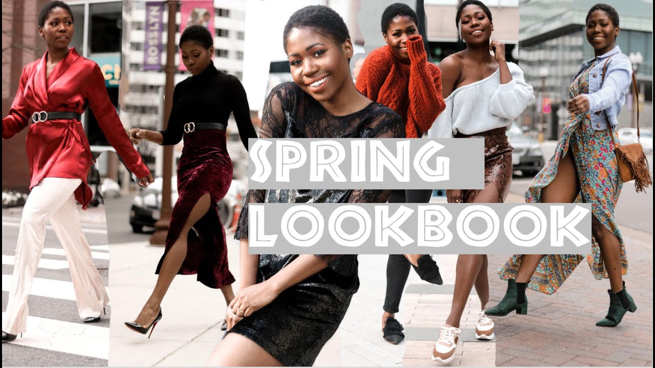 SPRING LOOKBOOK 2020: Chic Fashion #Ange - YouTube