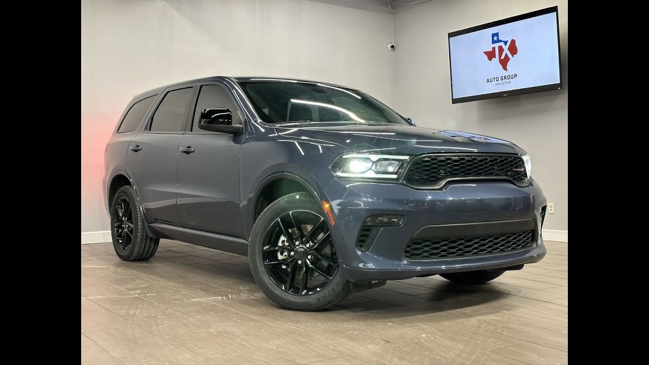2021 Dodge Durango GT AWD 7-Passenger Luxury Sport SUV 293hp 3.6L V6 ...