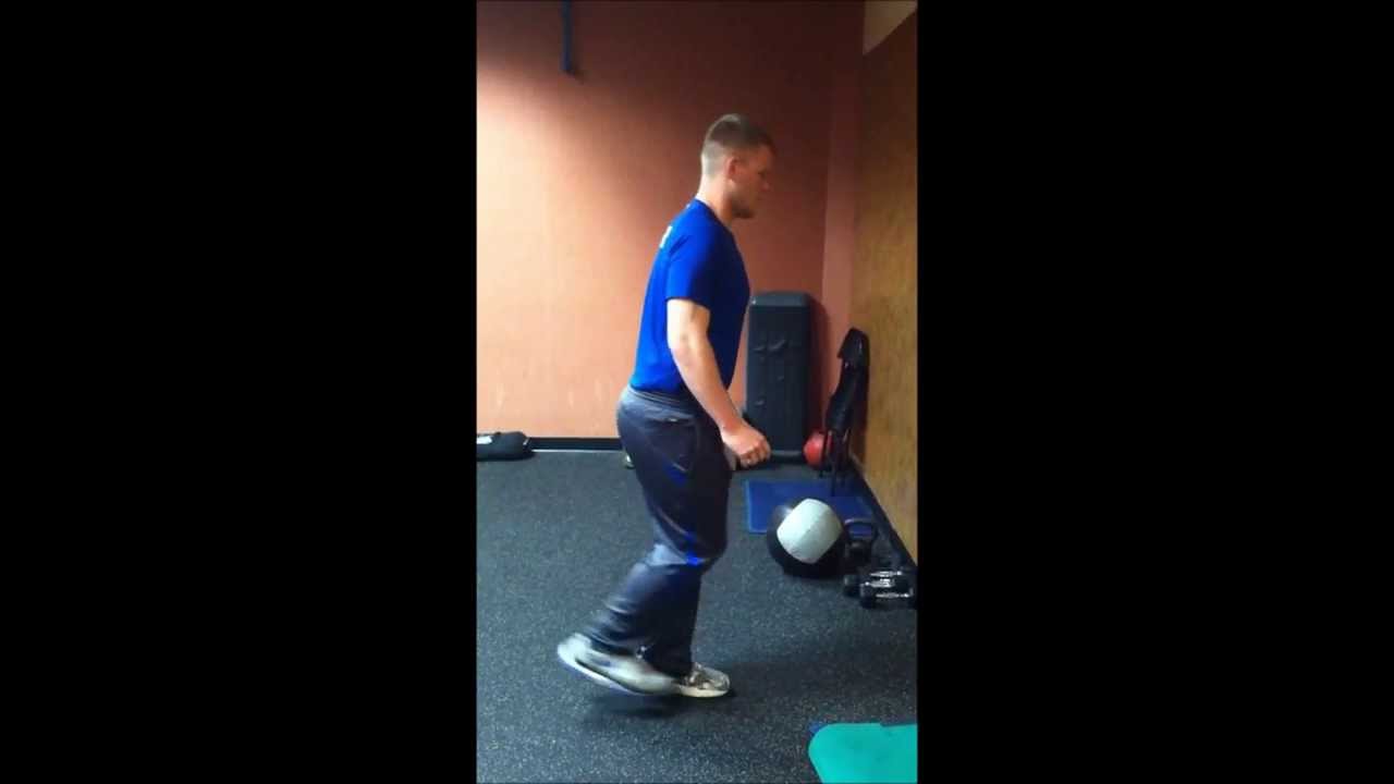 Single Leg RDL no weight - YouTube