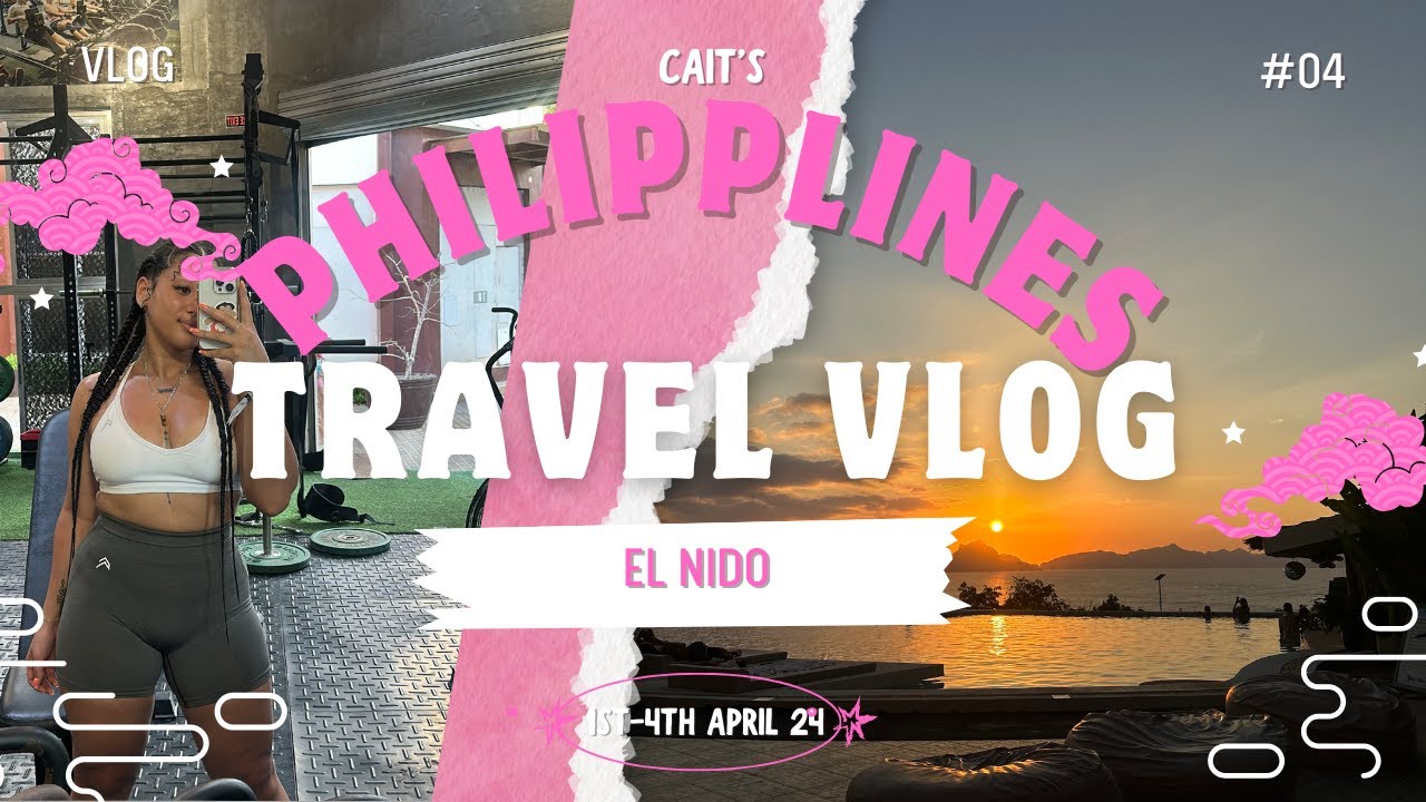 EL NIDO🇵🇭 | Friendz Hostel | Hieroglyph gym | Vanilla Beach | solo trip ...