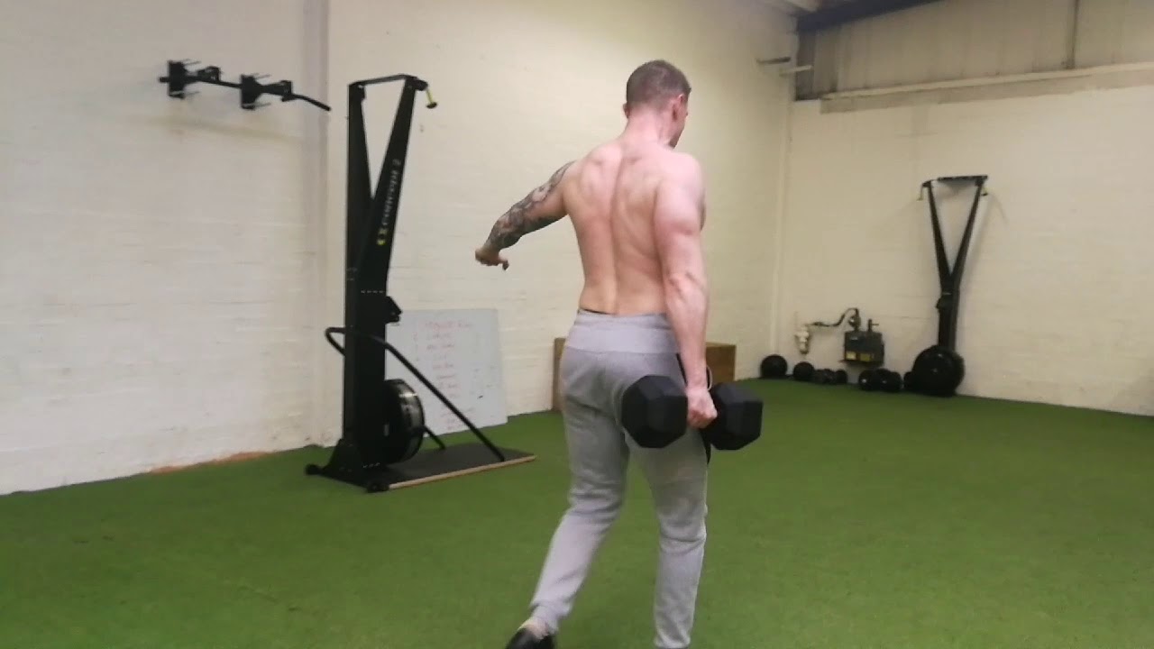 Farmers walk - single arm - YouTube