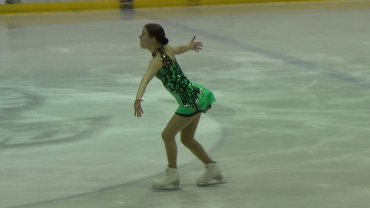 CDP 2018 Junior Ladies SP Enja RUOKONEN - YouTube