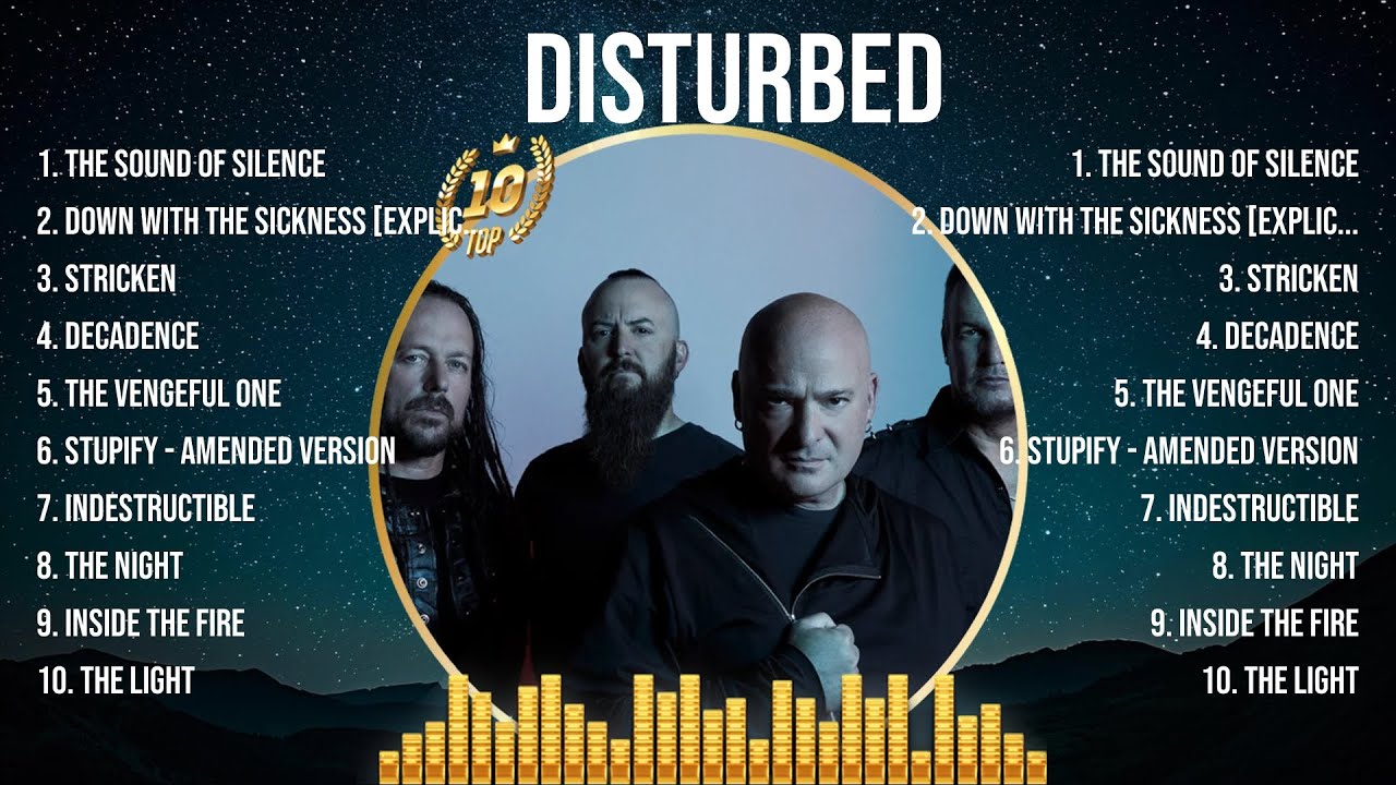 Disturbed Greatest Hits Full Album ️ Full Album ️ Top 10 Hits of All ...