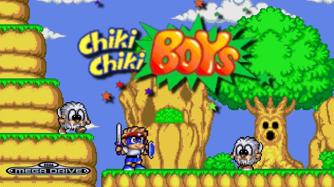 CHIKI CHIKI BOYS | Mega Drive (Mister FPGA) - Full Gameplay - YouTube