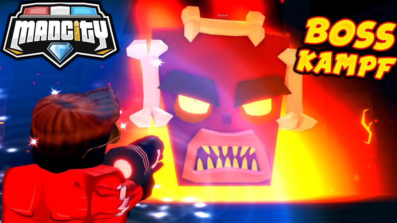 🌋 VULKAN BOSS KAMPF *GESCHAFFT* - MAD CITY ROBLOX - YouTube