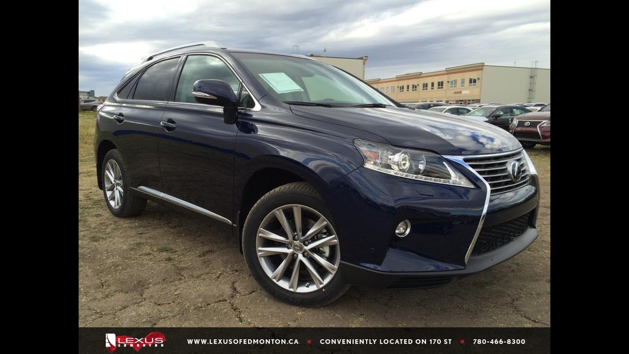 New Deep Sea Blue 2015 Lexus RX 350 AWD - Touring Package Review East ...