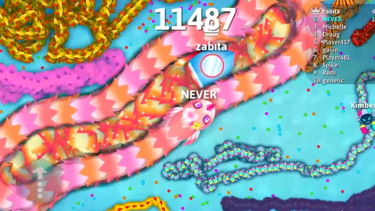 🐍Snake.io🐍 This Giant Snake Hard To Kill? Best Snake.io Gameplay 🐍 #187 ...