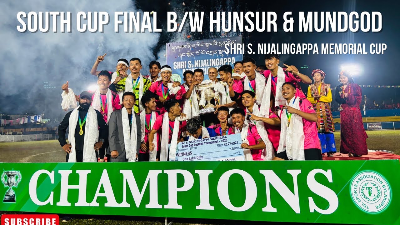 Full Detail Shri.S.Nijalingappa Memorial Cup 2025 Final Match-Mundgod V ...