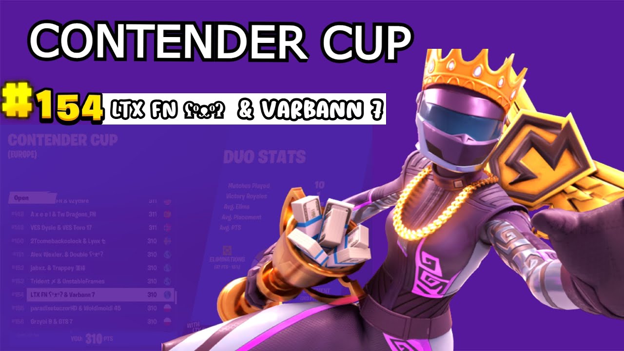 HOW WE PLACED 154TH IN CONTENDER CUP🏆 (1 point off qual) - YouTube