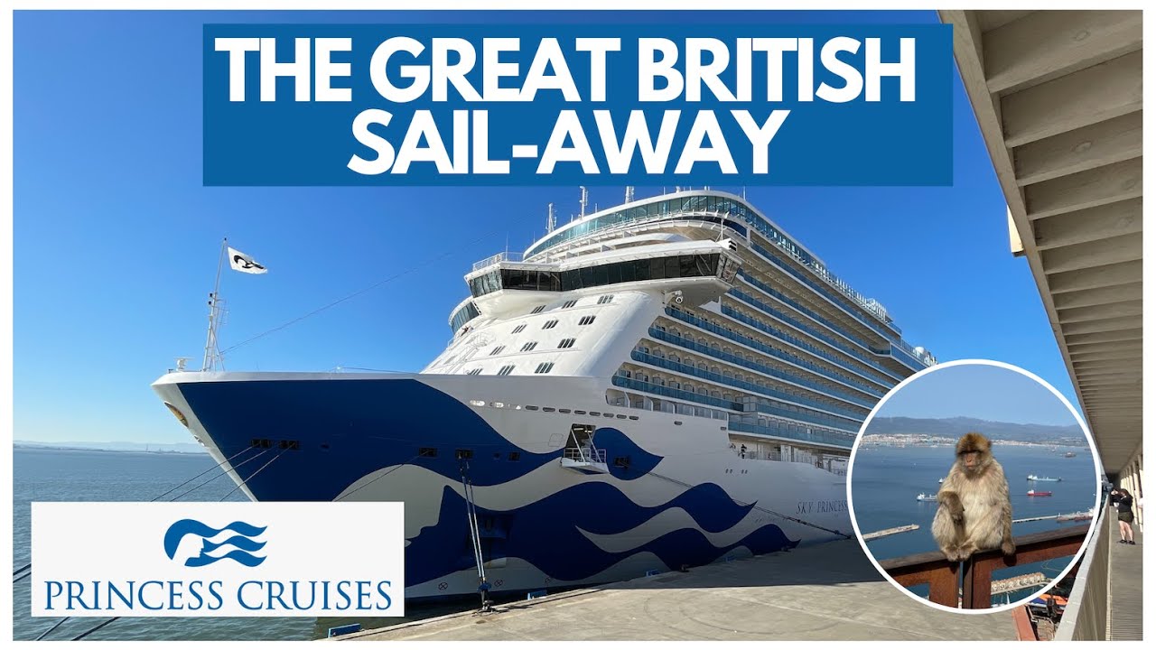 The most MAGNIFICENT SAIL WAY PARTY, EVER! SKY PRINCESS - DAY 8 VLOG ...