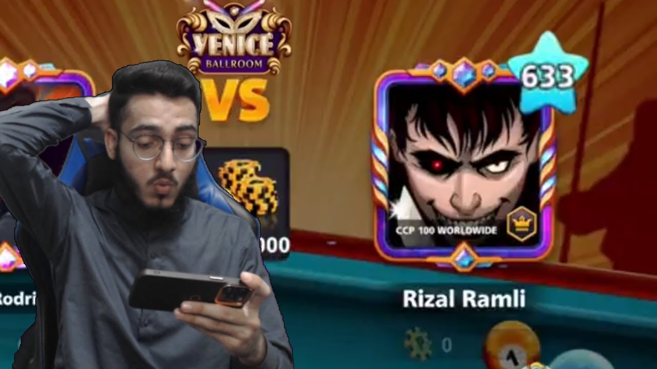 I Met Indonesian Player In Venice Table - 8 ball pool - YouTube