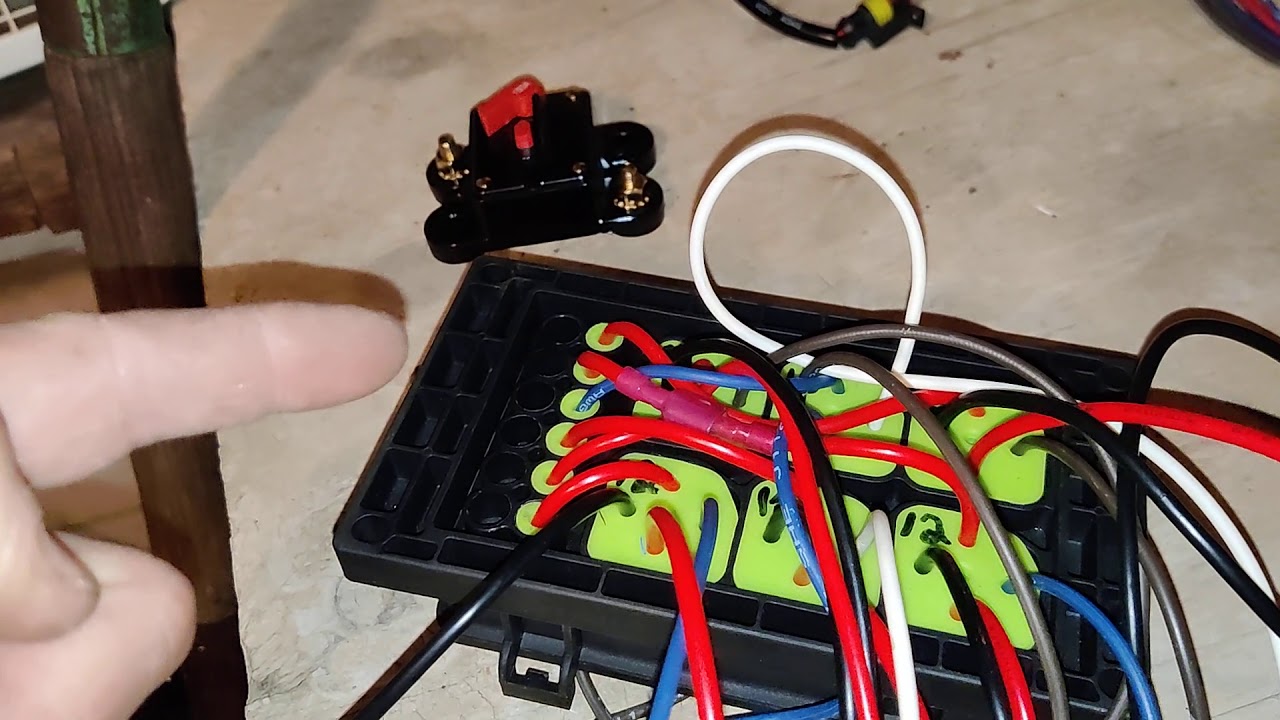 DIY Fuse box & relay box for 4x4 overlanding Jeep TJ - YouTube