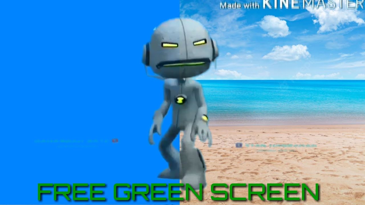 Ben 10 echo echo in green screen/Hassam Noor - YouTube