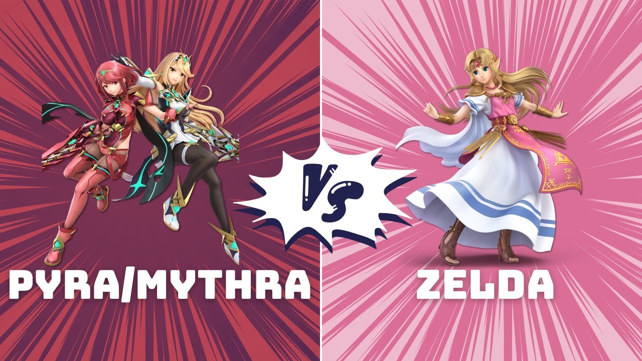 Pyra/Mythra vs Zelda Super Smash Bros - YouTube